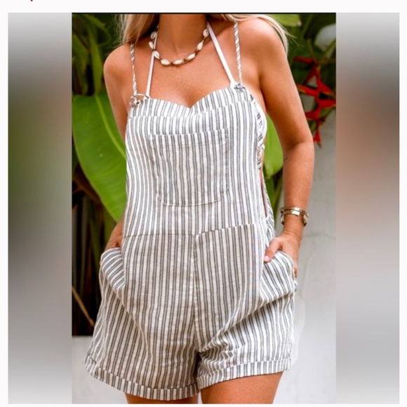 Cupshe | Pants & Jumpsuits | Cupshe Size Medium Overalls Nwt | Poshmark